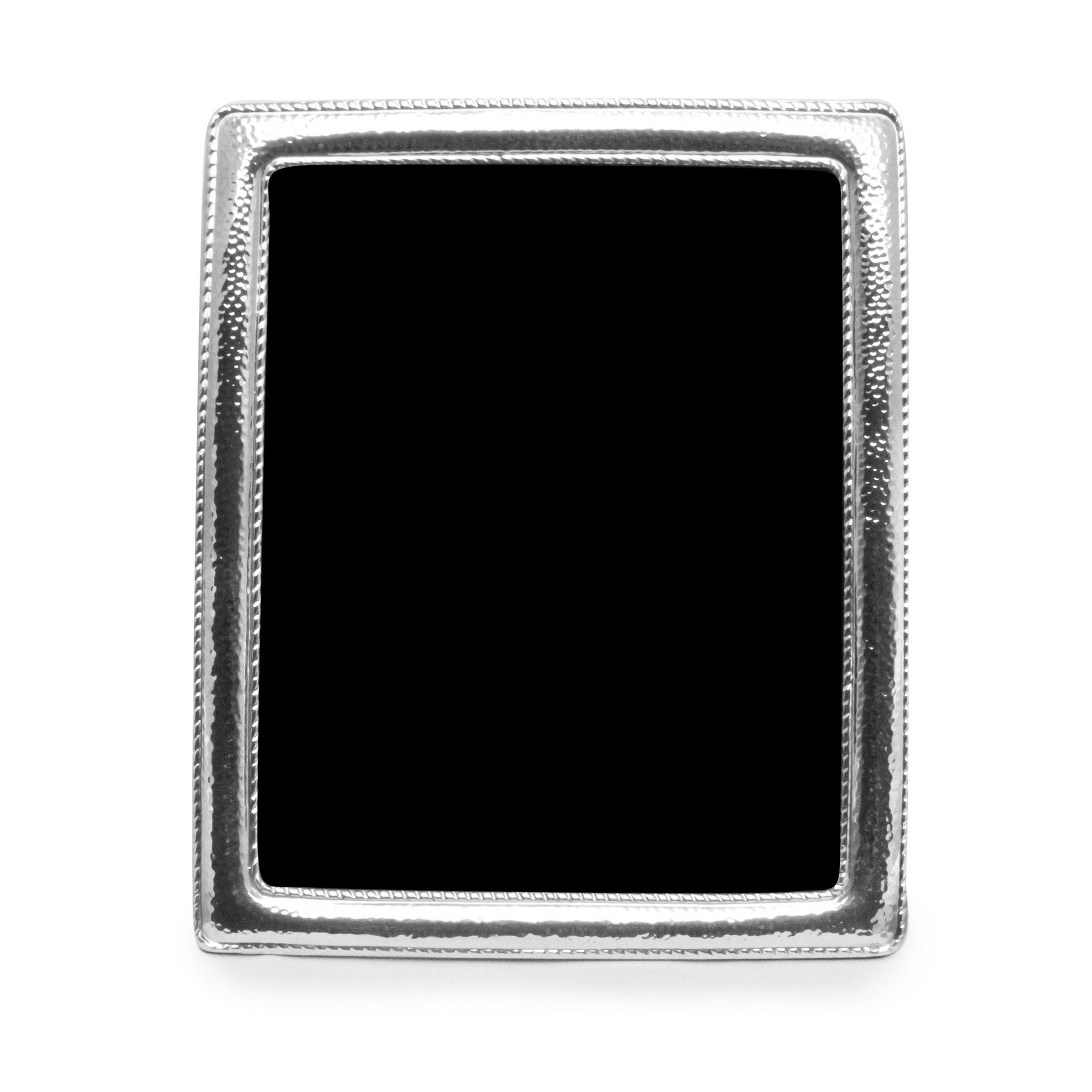 LA LUNA - Contemporary Lightly Hammered 950 Sterling Silver Frame ...