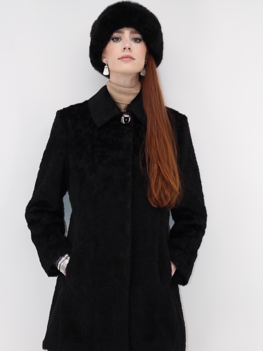 Kate Middleton Style Fur Hat - Qinti - The Peruvian Shop
